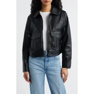 LEVI'S Faux Leather Moto Jacket