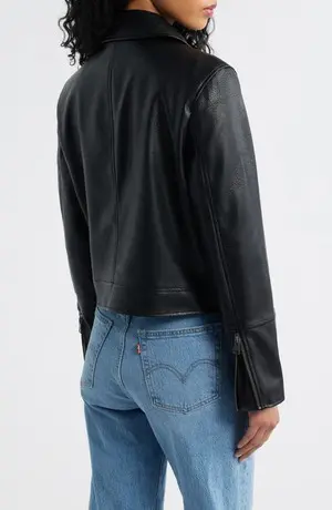 LEVI'S Faux Leather Moto Jacket