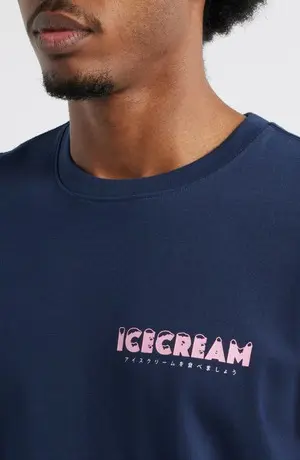 ICECREAM Menu Graphic T-shirt