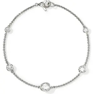 John Hardy Lovestruck™ Lab-grown Diamond Station Bracelet - Silver
