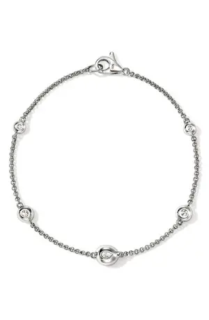 John Hardy Lovestruck Station Bracelet With Lab-grown Diamonds