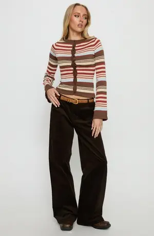 Princess Polly Milda Stripe Cardigan