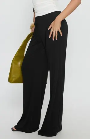 Princess Polly Gavrielle Jersey Wide Leg Pants