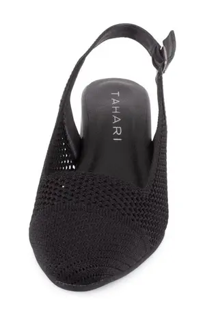 Tahari Slingback Cap-toe Pumps