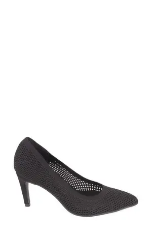 Tahari Pointed Toe Knit Pumps