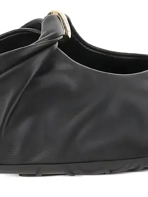 Loewe Pebble Leather Ballerinas