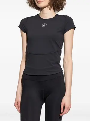 Adidas By Stella McCartney Logo T-shirt - Black