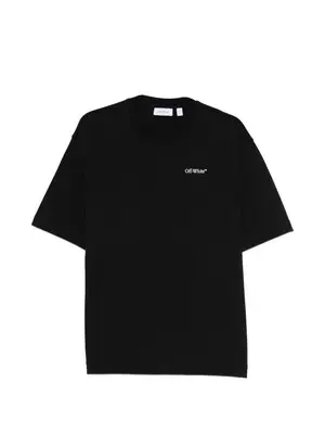 Off White Half Arrow Cotton T-shirt