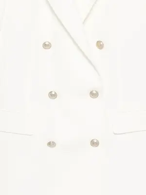 Tagliatore Double-breasted Suit - White