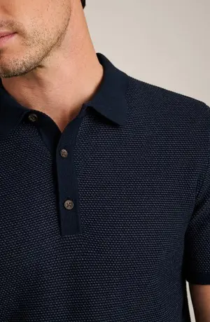 RHONE Mercer Knit Polo - True Navy