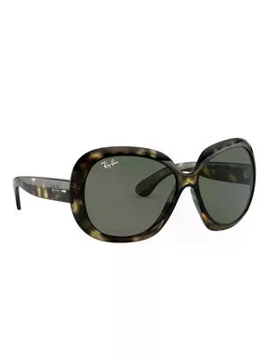 Ray-ban Tortoiseshell-pattern Oval Sunglasses