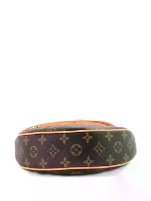 LOUIS VUITTON Loop Handbag Monogram Canvas Hobo Bag - Brown
