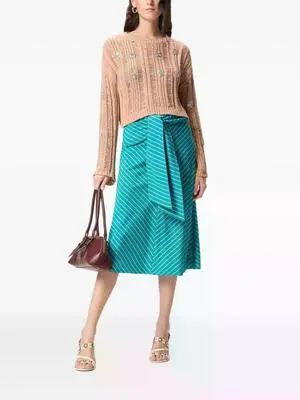 Pinko Embellished Distressed Top