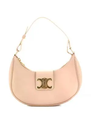 Celine Ava Triomphe Leather Shoulder Bag