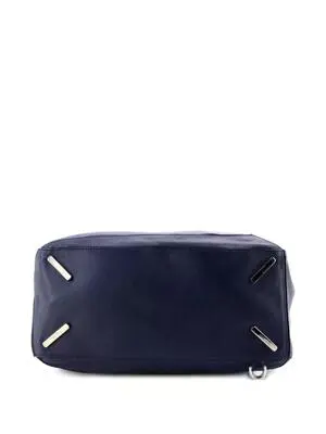 Loewe Puzzle Leather Large Satchel - Blue