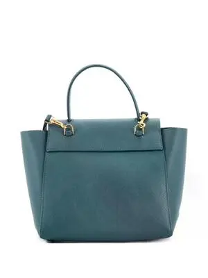 Celine Belt Bag Textured Leather Nano Shoulder Bag - Green