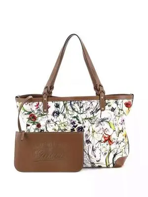 Gucci Craft Flora Canvas Medium Tote Bag