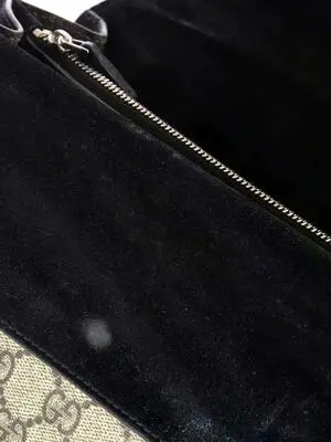 Gucci Dionysus Gg Coated Canvas Medium Shoulder Bag - Black