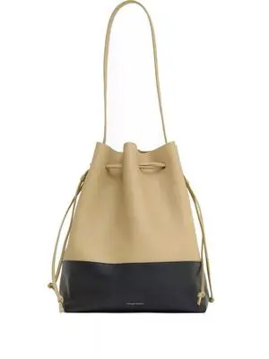 MANSUR GAVRIEL Cabas Drawstring Bucket Bag - Neutrals