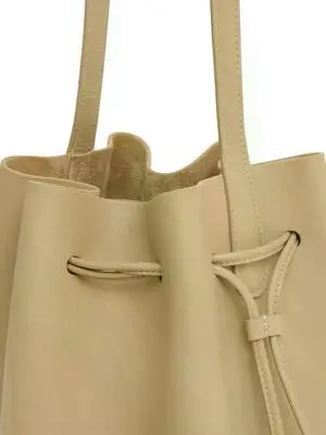 MANSUR GAVRIEL Cabas Drawstring Bucket Bag - Neutrals
