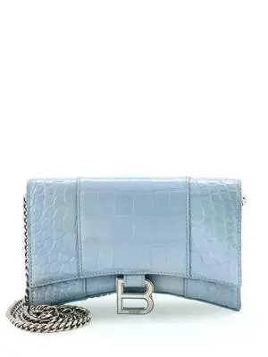 Balenciaga Croc Effect Wallets For Women