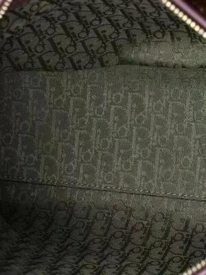 Dior Lady Bag Cannage Quilt Patent Large Satchel - Neutrals