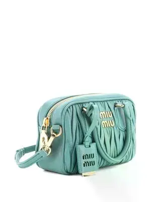 Miu Miu Arcadie Top Handle Matelassé Satchel