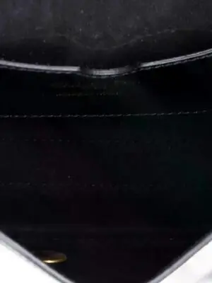 Dior Bobby Flap Bag Leather Medium - Black