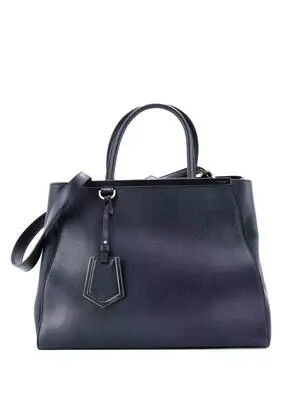Fendi 2jours Medium Leather Tote Bag