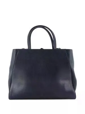 Fendi 2jours Medium Leather Tote Bag
