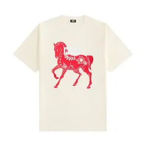 Kith Treats Year Of The Horse Vintage Tee - Cream