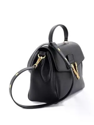 Versace Virtus Convertible Top Handle Satchel