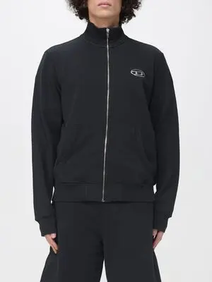 DIESEL® Full Zip Sweatshirt - Black