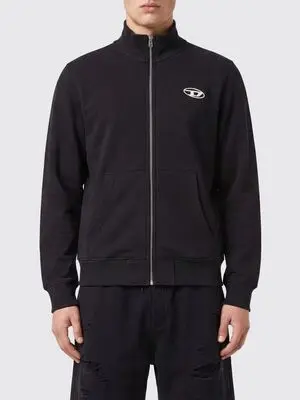 DIESEL® Full Zip Sweatshirt - Black
