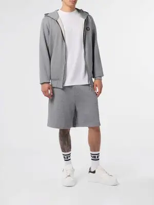 Philipp Plein Zip-up Hoodie - Grey