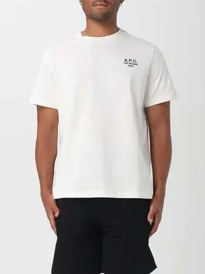 A.p.c. Short Sleeve Cotton T-shirt - White