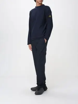 Stone Island High Neck Sweater - Navy