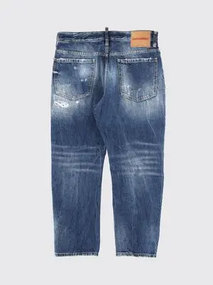 Dsquared2 Distressed Stretch Denim Slim Fit Jeans