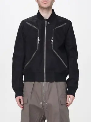 Rick Owens Cotton Bomber Jacket - Black