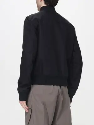 Rick Owens Cotton Bomber Jacket - Black