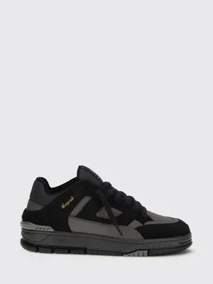 Axel Arigato Area Lo Fluffy Leather Sneakers - Black