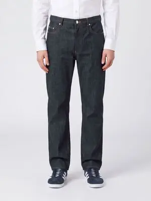 A.p.c. Fairfax Straight Fit Cotton Jeans - Blue