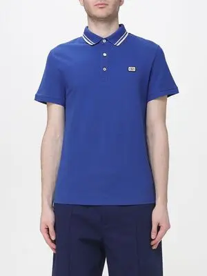 Valentino Garavani Color Blocked Polos For Men