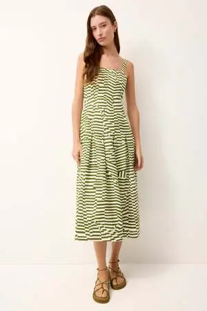 MARIE OLIVER Dixon Drop-waist Dress