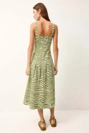 MARIE OLIVER Dixon Drop-waist Dress