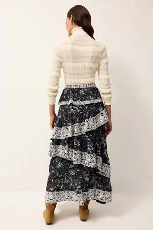 MARIE OLIVER Paislee Maxi Skirt