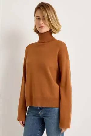 MARIE OLIVER Emmy Sweater - Umber
