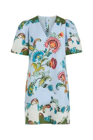 MARIE OLIVER Kiki Printed Ramie Dress
