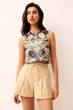 MARIE OLIVER Fallon Cropped Top