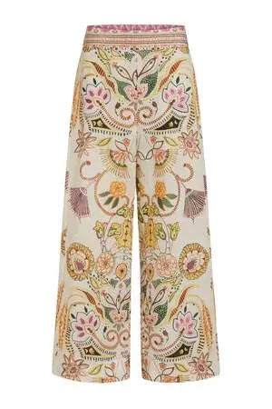 MARIE OLIVER Bennett Printed Palazzo Pants